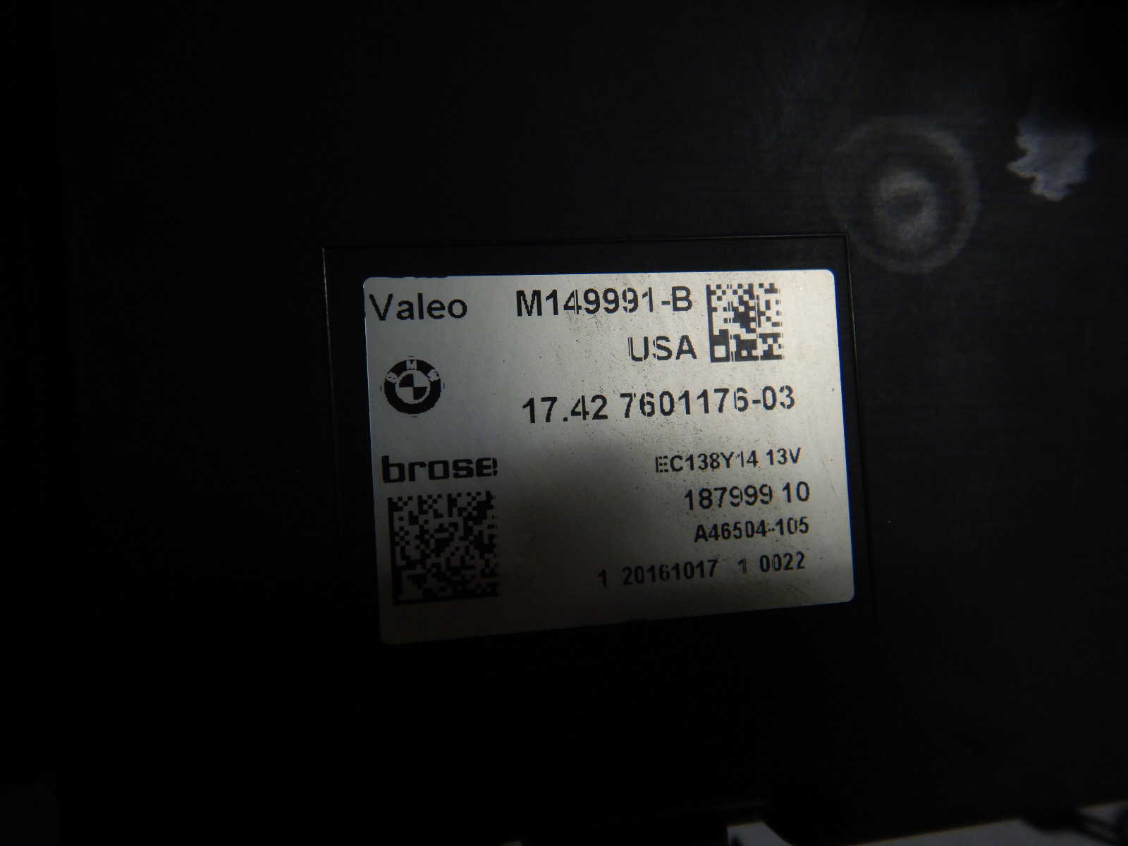 2013 2014 2015 2016 BMW X3 F25 CONDENSER/COOLING FAN/RADIATOR/ TURBO ...