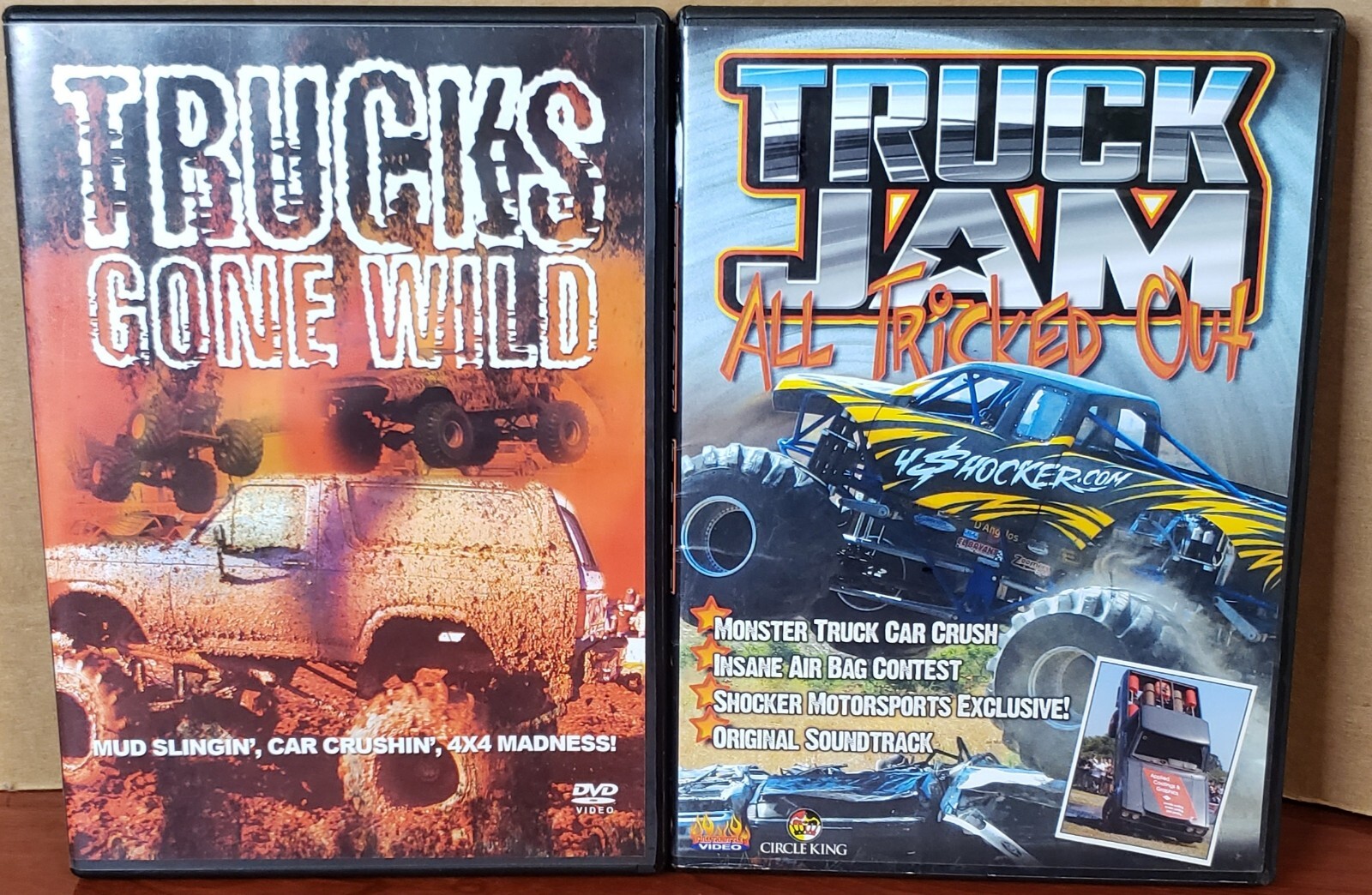 Truck Jam - All Tricked Out, Trucks Gone Wild & HOT RODS DVD (LOT OF 3 ...