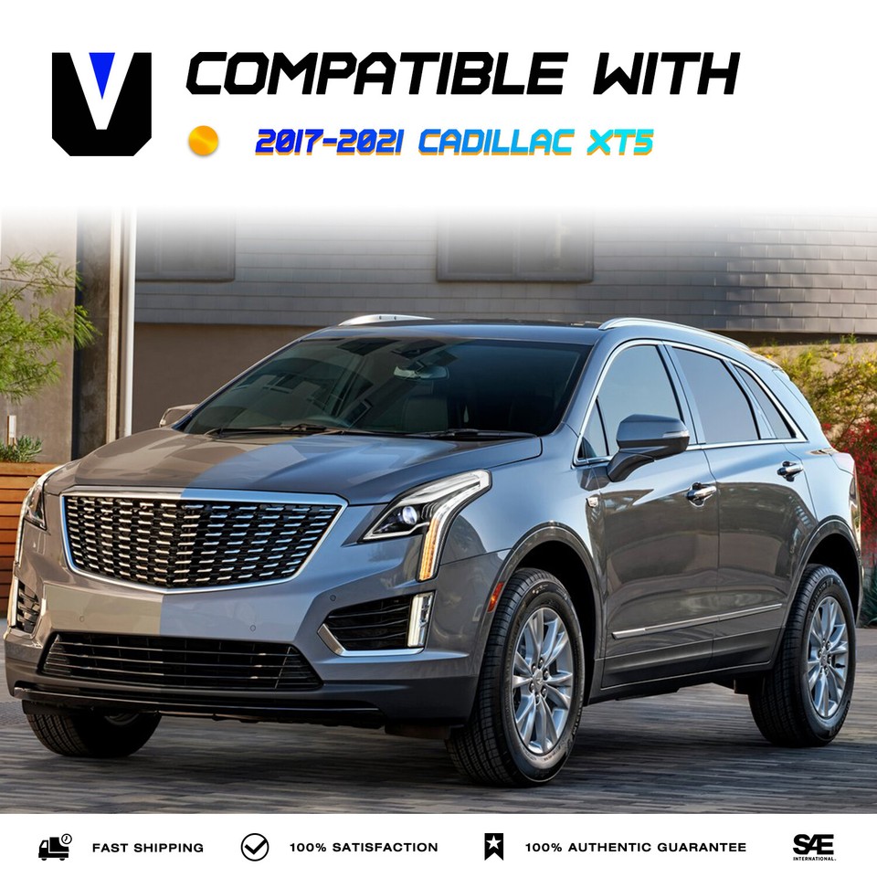 [FULL LED/DRL/Signal] 2017-2024 Cadillac XT5 Projector Headlights ...