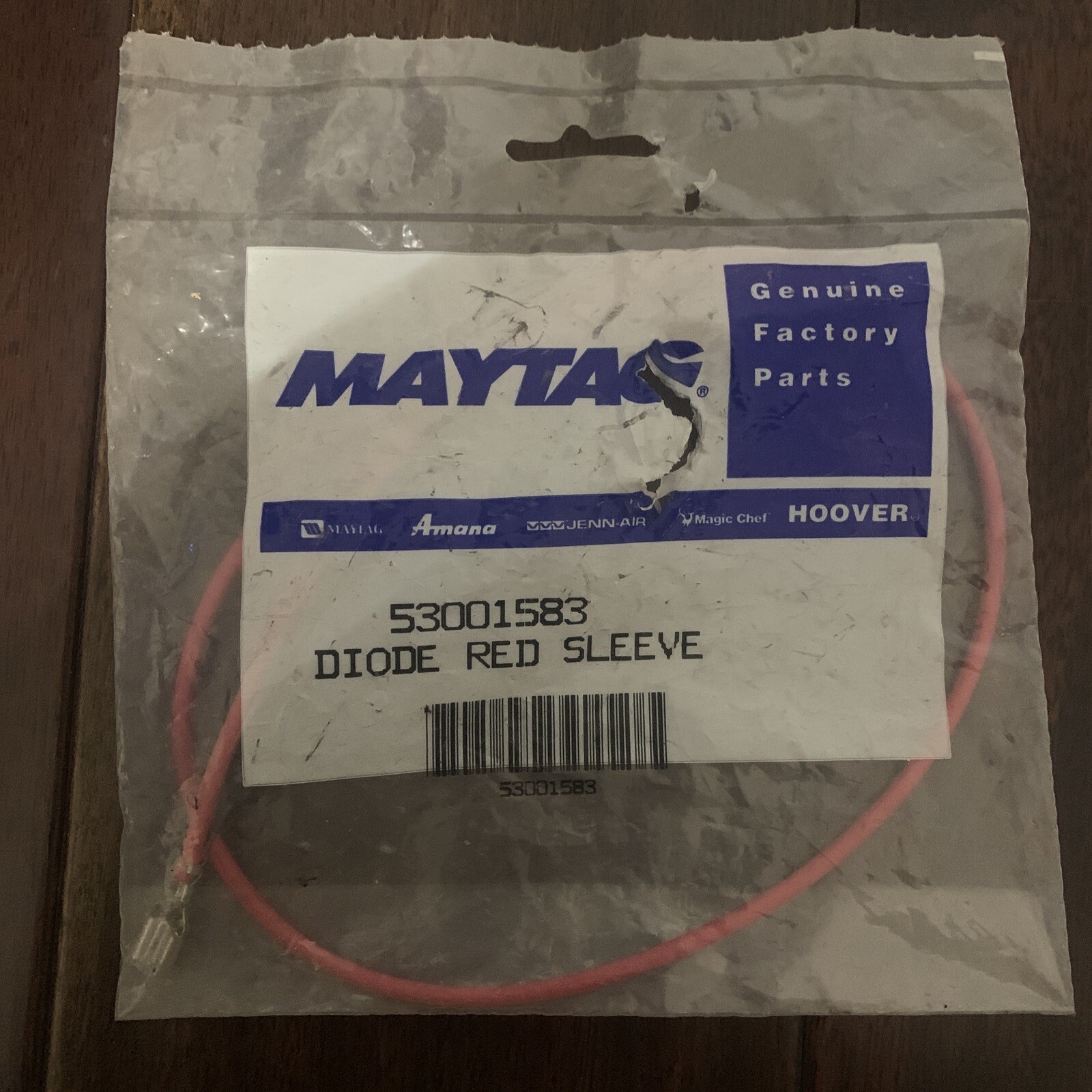 New OEM Genuine Whirlpool 53001583 Maytag Red Sleeve Diode (F7) | eBay