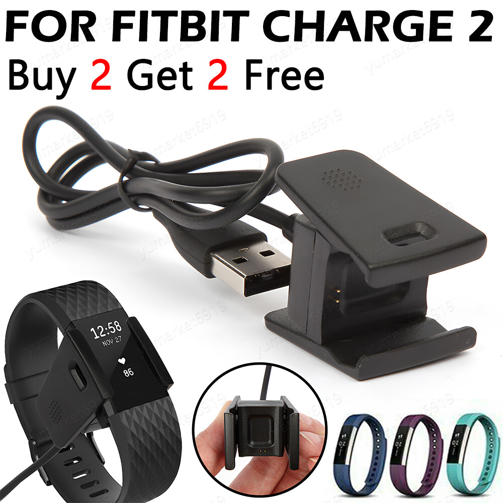 Charger For FITBIT CHARGE 2 USB Charging Cable Activity Wristband Cord ...