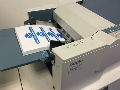 Duplo DF-915 - A3 A4 A5 Automatic Paper, Letter Folding Folder Machine ...