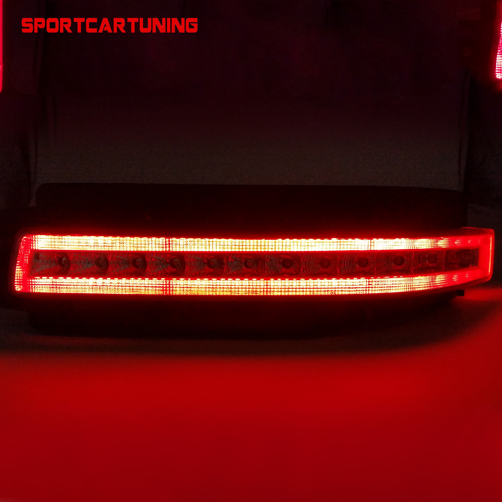 4-in-1 Smoked LED Rear Fog Brake Lights Turn Signal Lamp For 2003-09 ...