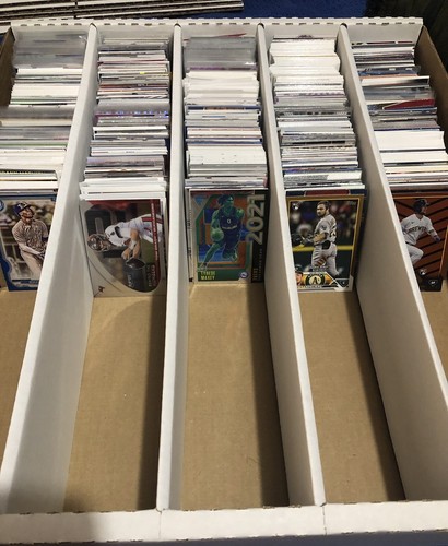 HUGE NBA NFL MLB 2000+ CARD LOT!! Rookies, Parallels And Much More! Box ...