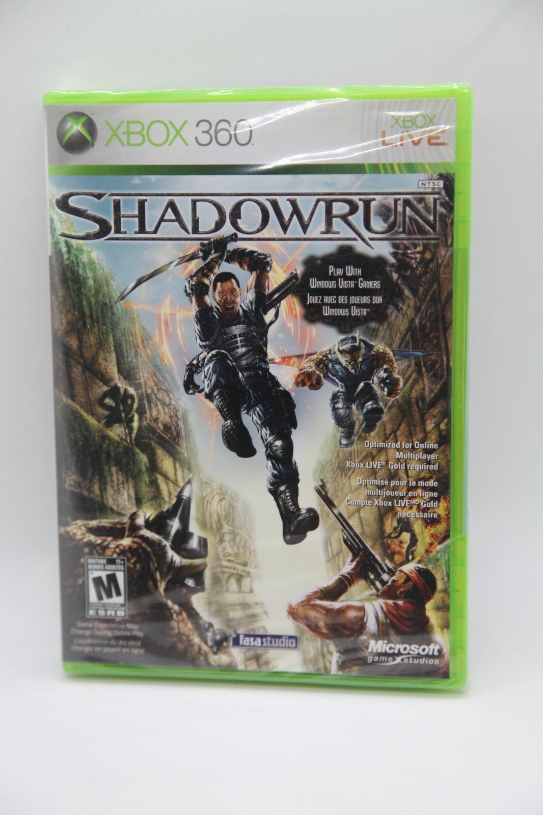 Shadowrun - Xbox 360 Action Adventure Game - New Sealed See Desc 882224344111| eBay