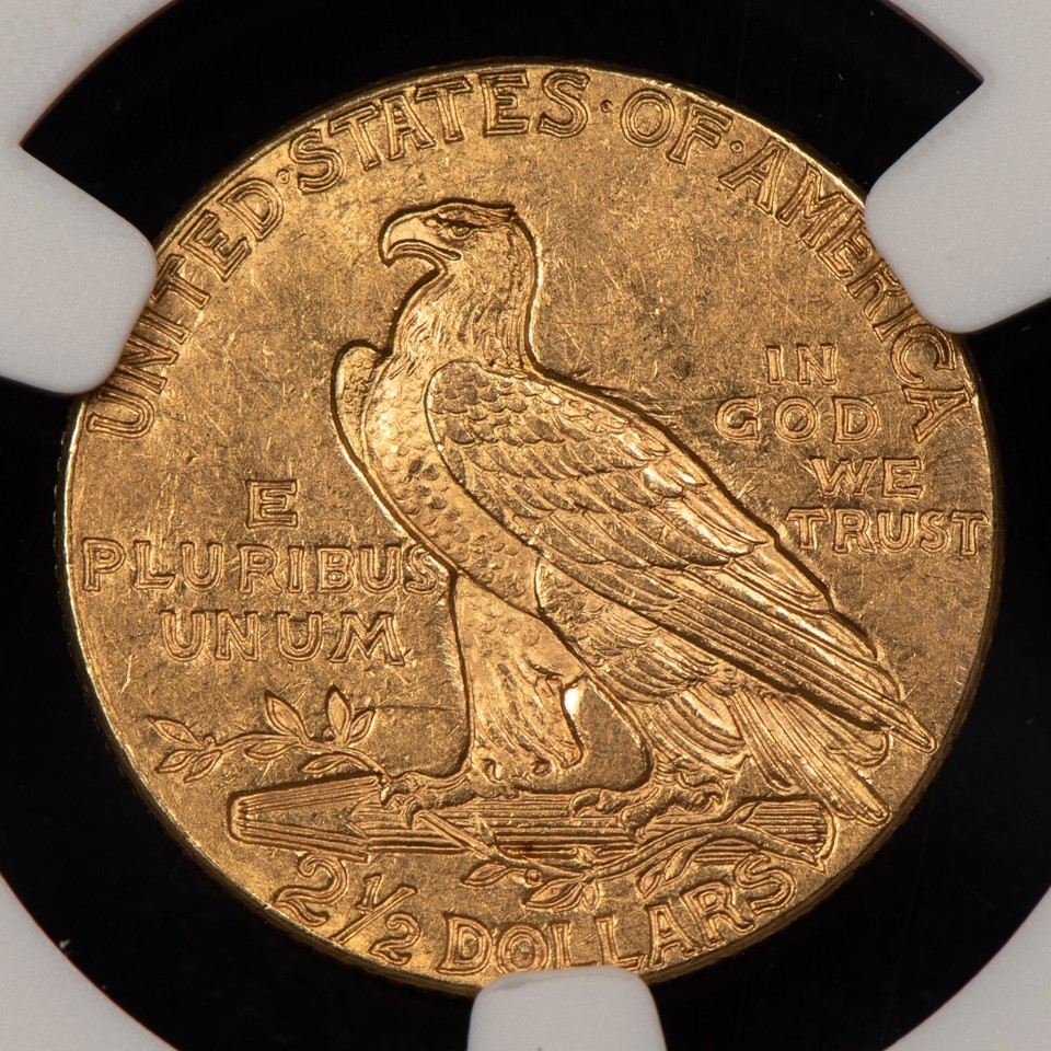 1927 G$2.50 Indian Head Gold Quarter Eagle - NGC MS 62 - SKU-G4303 | eBay