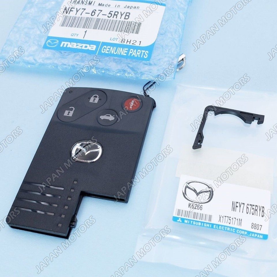 Genuine OEM Mazda Miata MX5 Smart Card Type Keyless Entry Transmitter ...