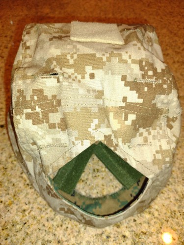 NEW USMC MARSOC RECON WARCOM NOROTOS TRIANGLE MARPAT REVERSIBLE HELMET ...