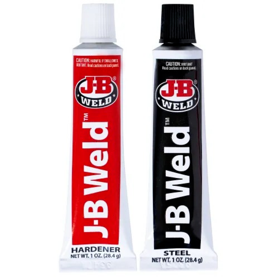 J-B Weld 8265S Twin Tube Cold Weld Steel Reinforced Epoxy & Hardener, 2 ...