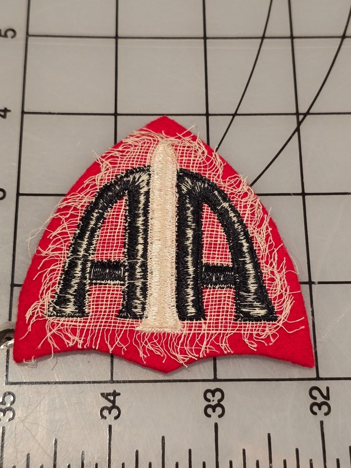 Reproduction WW1 US Army 5 Anti Aircraft Artillery Regt Patch Cut Edge ...