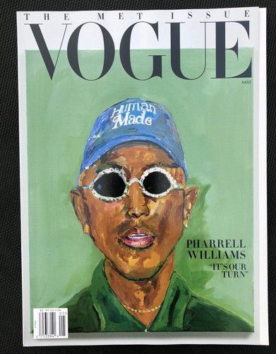 VOGUE MAGAZINE THE MET ISSUE 2025 PHARRELL WILLIAMS music GQ fashion ...