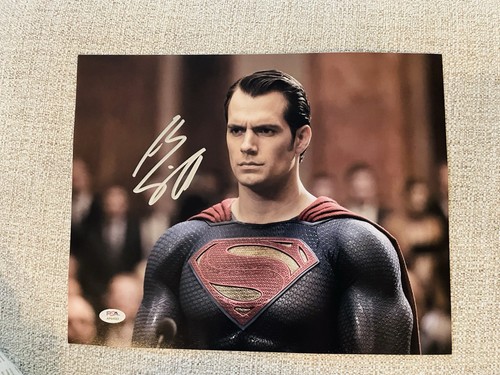 Henry Cavill Signed 11x14 Photo Superman Clark Kent Authentic Autograph ...