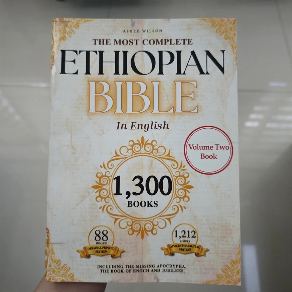The Most Complete Ethiopian Bible in English Full Canon 81 Books Study ...