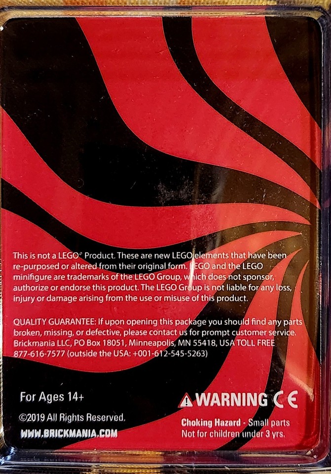 The White Stripes Jack & Meg Minifigure BRICKMANIA rare icky thump era ...