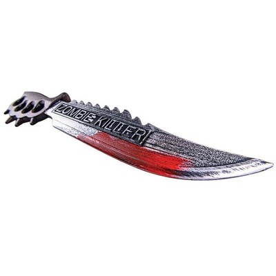 Halloween Knife Machete Halloween-Waffe Kostümzubehör Schwarz-grau 53cm ...