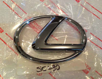 *NEW LEXUS SC430 FRONT GRILL CHROME EMBLEM 2002 2003 2004 2005 GRILLE ...