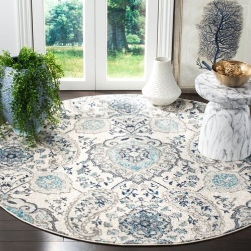 Transitional Traditional Gray Blue Area Rug **FREE SHIPPING** | eBay