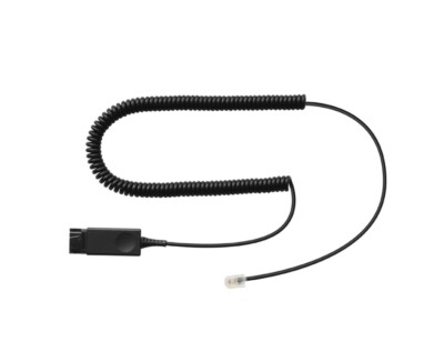 Addasound DN1001 Quick Disconnect to RJ9 Direct Connect Cable (DN1001 ...