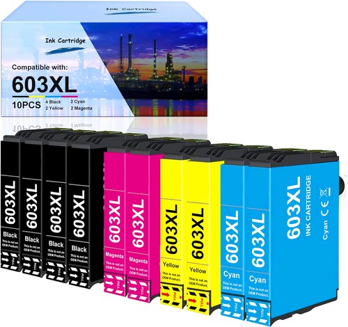 LOT 603XL Ink Cartridges For Epson XP-3100 3105 2100 2105 4100 4105 WF ...