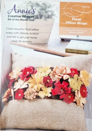 Annie's Creative Woman Craft Kit Floral Pillow Wrap | eBay