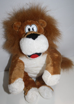 Applause Animal Junction Lion Lynch 16" Plush King of Jungle Big Cat ...