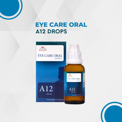 Allen A12 Eye Care Oral Drops 30ml For Redness and Pain in Eyes ...