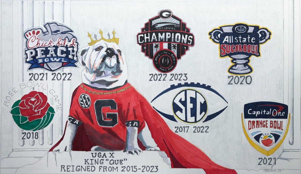Uga Printable Logo University Of Georgia, 2023 NCAA Football