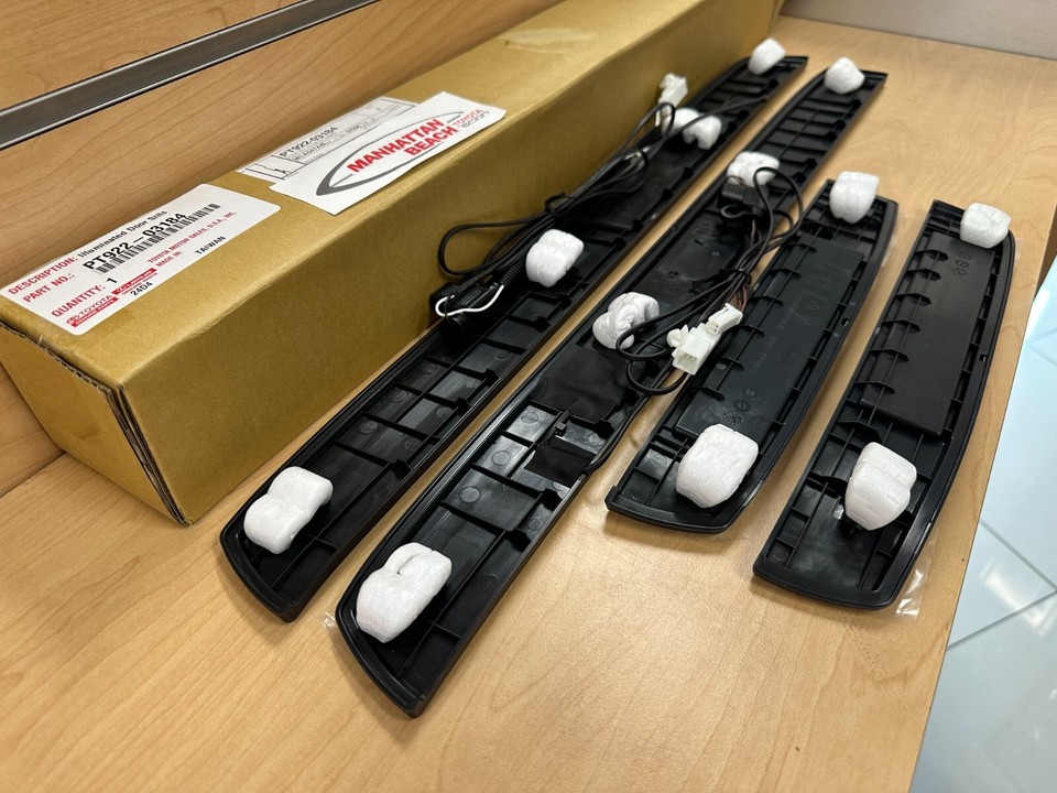 2018-2025 CAMRY ILLUMINATED DOOR SILL ENHANCEMENTS PT922-03184 GENUINE ...