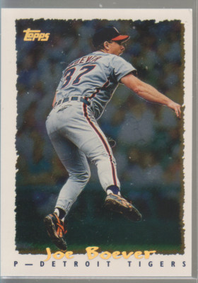 1995 Topps Cyberstats #252: Joe Boever | eBay