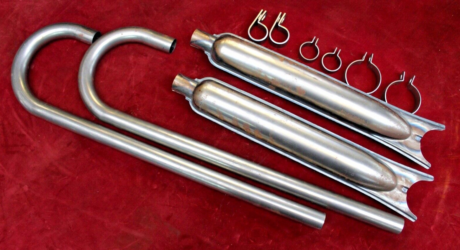 Exhaust System Motorcycle RAW UNPAINTED imz ural m61 m62 m63 m66 m67 | eBay