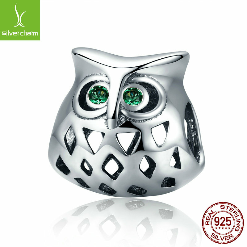 Real 925 Silver CZ CZ Charm Beads Fit 925 sterling Original charm ...