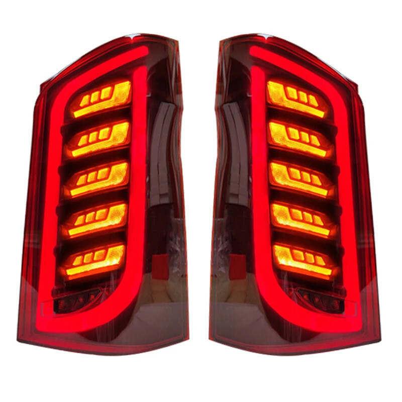 For Mercedes Benz Vito W447 2015-22 Pair LED Dynamic Rear Tail Light ...