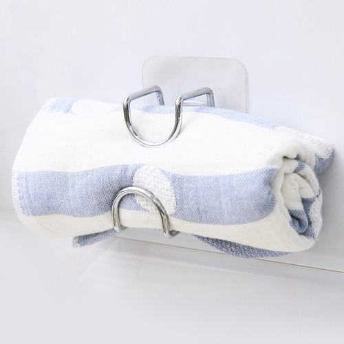 Stainless Steel Wash Basin Hook Kitchen Bathroom No Trace Strong Paste ...