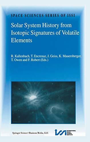 Solar System History from Isotopic Signatures o, Kallenbach, Encrenaz ...