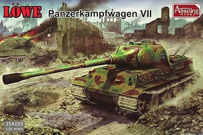 1/35 German Lowe Panzerkampfwagen VII Heavy Tank Model Kit | eBay