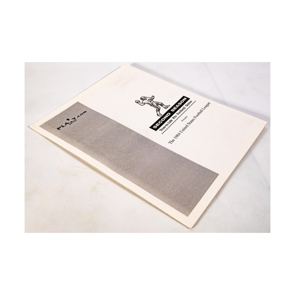 Plaay Boardgame Second Season USFL Football (1984 Season) Bag VG+ | eBay