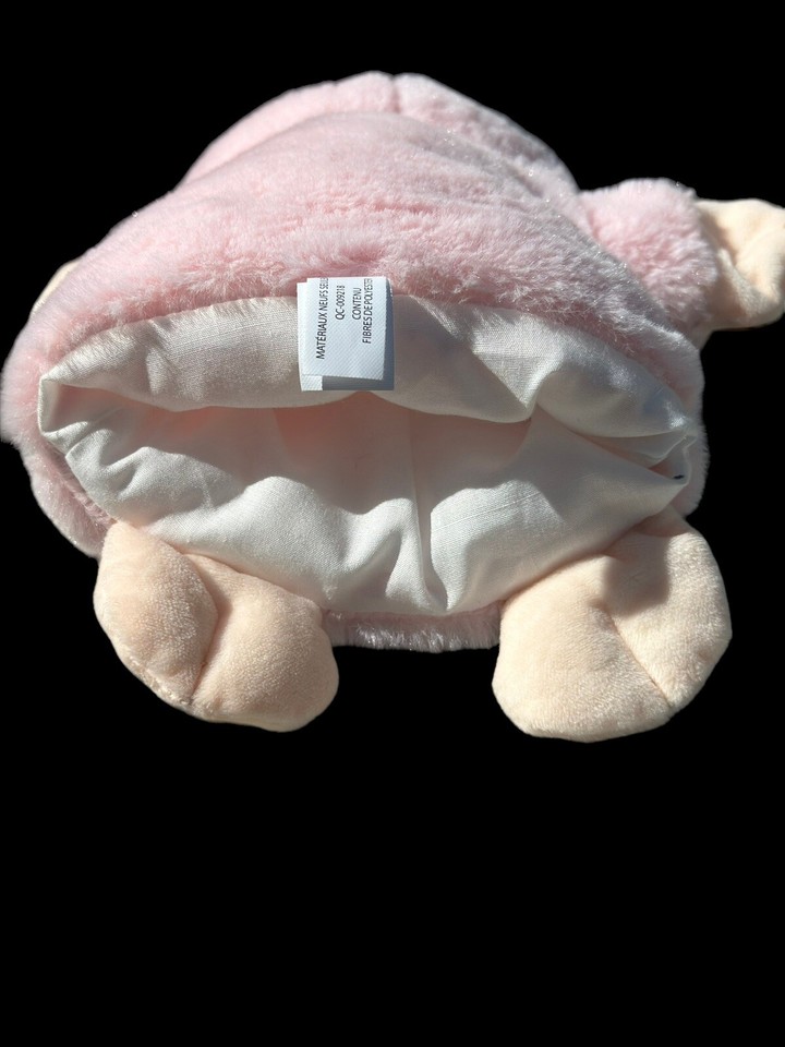 Demdaco Plush Pink Pig Hand Puppet with This Little Piggy Cloth Book ...