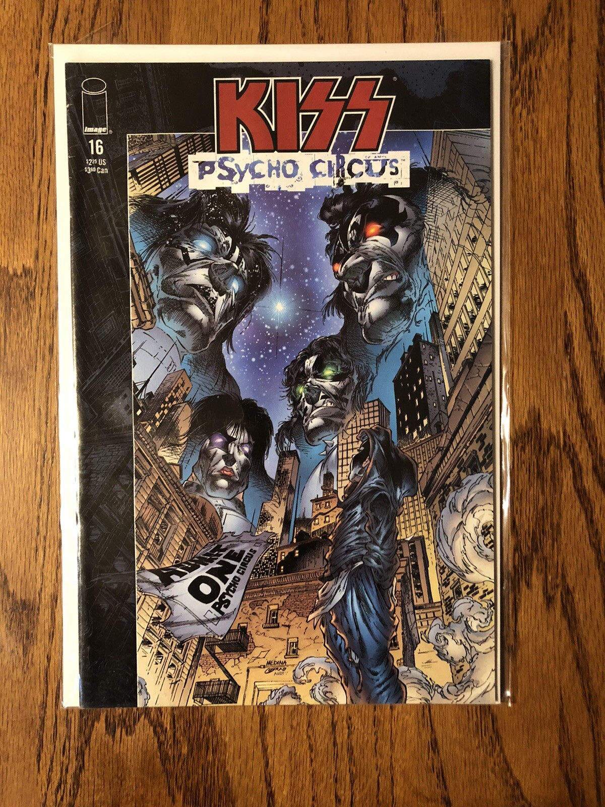 Kiss Psycho Circus #16 Image Comic Book 1999 Brian Holguin Kevin Conrad Image | eBay