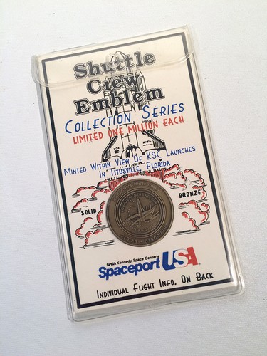 Shuttle Crew Emblem Solid Bronze Collection Series STS26 Discovery 1988 ...
