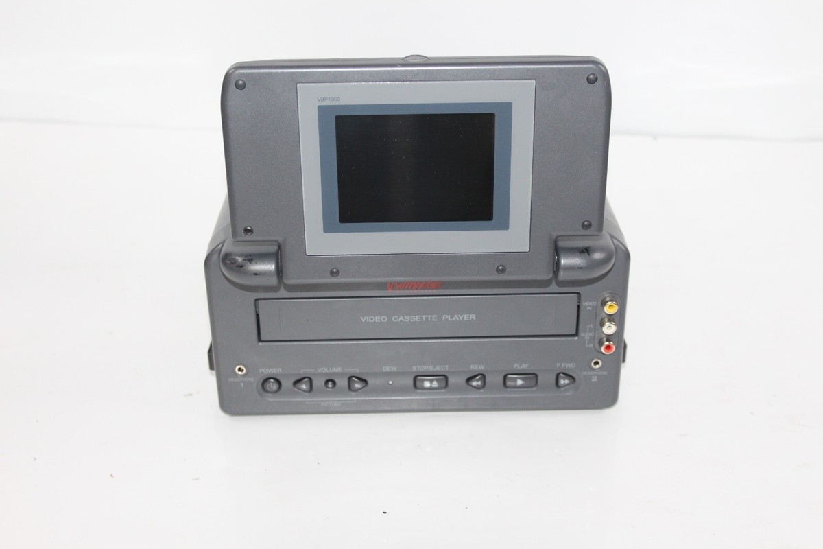 Portable Vcr Player Audiovox Portable VHS Player | EstateSales.org