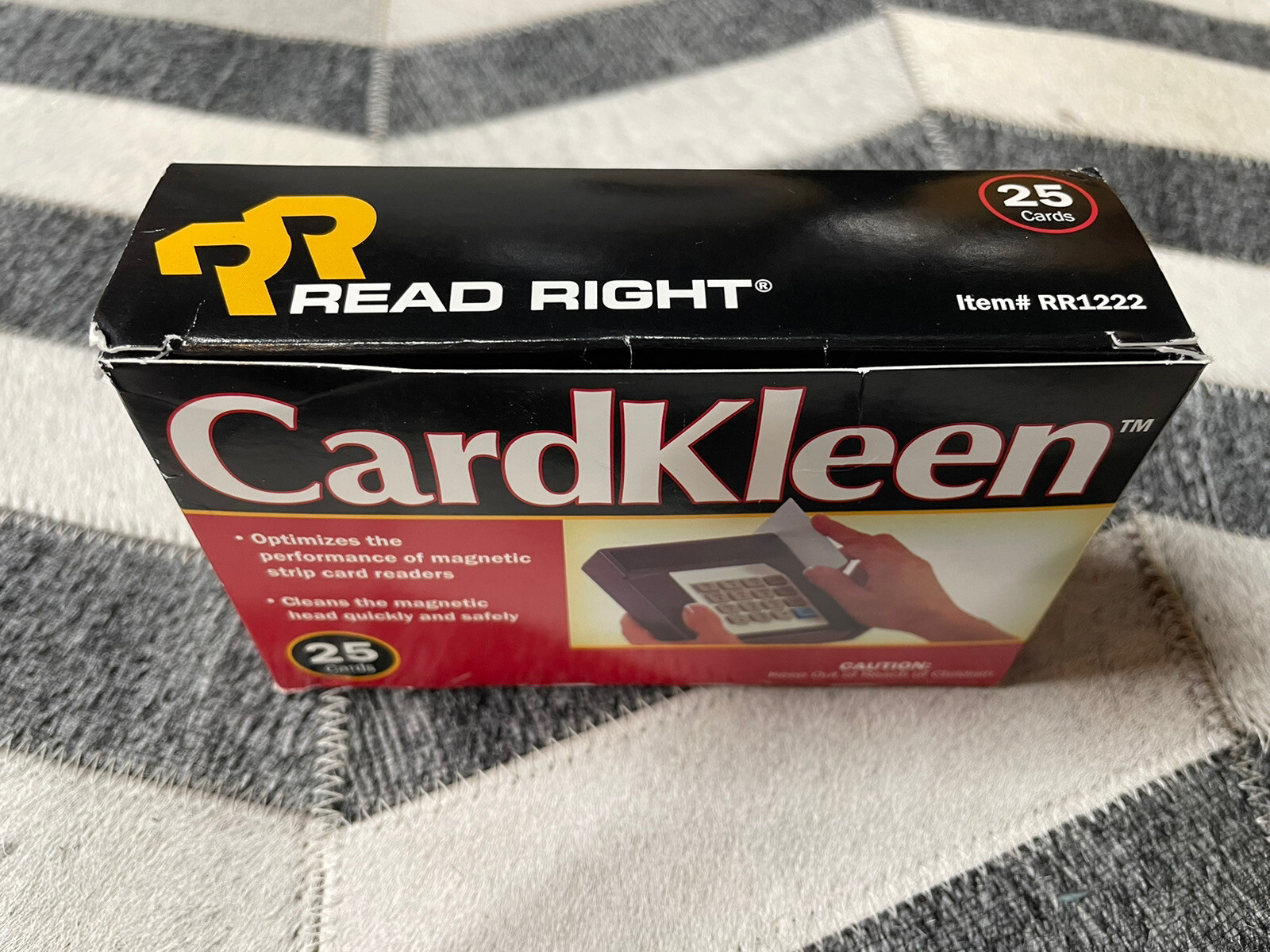 Read Right CardKleen Magnetic Head Cleaning Cards 25 Count Rr1222 for ...