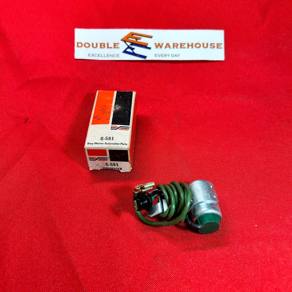 NOS OEM Borg-Warner G581 Condenser | eBay