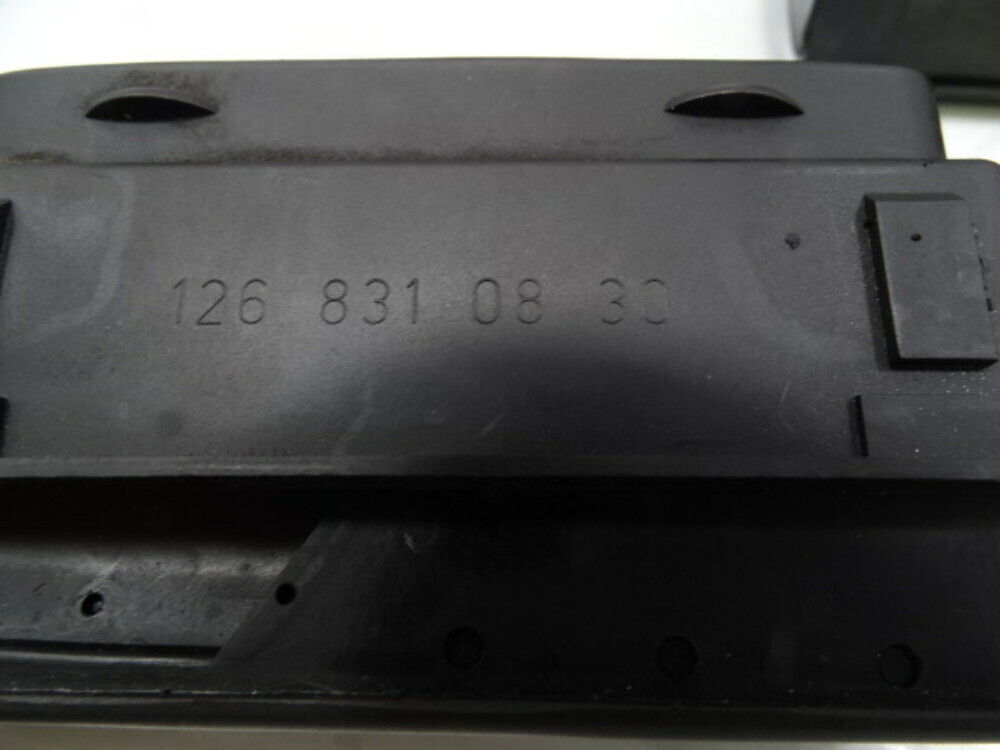 89 Mercedes W126 420SEL 560SEL ac vent, dash front set black ...