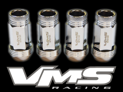 VMS RACING 16PC 48MM PREMIUM EXTENDED WHEEL ALUMINUM LUG NUTS 12X1.5 ...