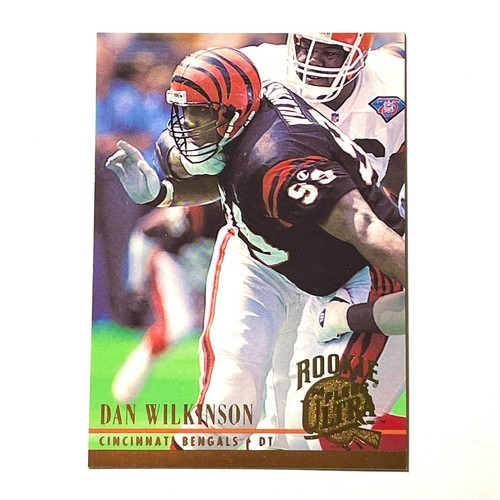 Dan Wilkinson 1994 Fleer Ultra NFL Rookie Card #360 Cincinnati Bengals ...