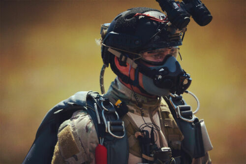 Tactical Phantom Ghost parachute breathing Mask Model For highcut ...