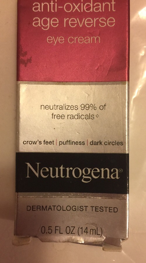 Neutrogena Anti-Oxidant Age Reverse Eye Cream 70501052556| eBay