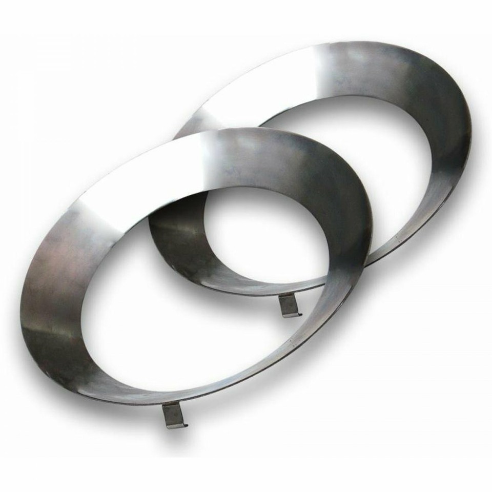 Paintable Plated Trim Ring For Frenched Headlight Kit (Pair ...