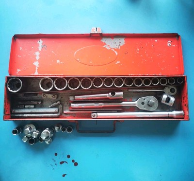 Britool Socket Set E74 1/2" 1/4" Imperial Vintage E98 E97 A27 | eBay UK