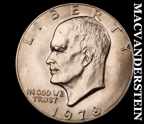 1978 Eisenhower Dollar - Choice Gem Brilliant Uncirculated No Reserve # ...